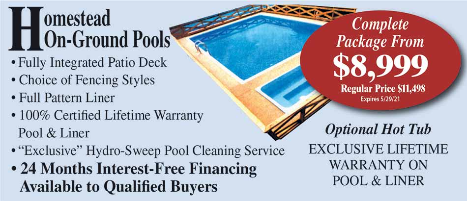 Homestead Pools - Salem, Ohio - Pool & Spa Installation