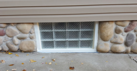 Glass Block Security - Mogadore, Ohio - Glass Block Window Installation